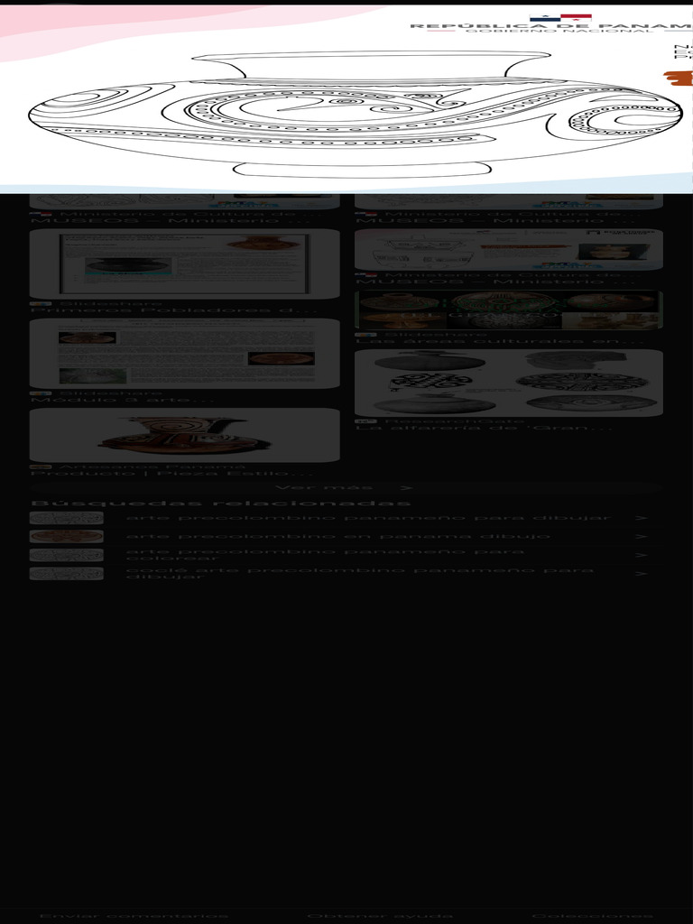 Bosquejo de Un Jarron de Cuktura Panameña - Búsqueda de Google | PDF | Arte