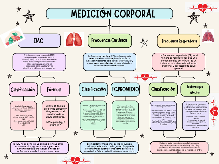 Guía de IMC y Frecuencia Cardíaca | PDF | Ritmo cardiaco | Índice de ...