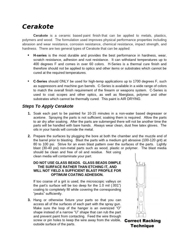 Cerakote | PDF | Paint | Gun Barrel