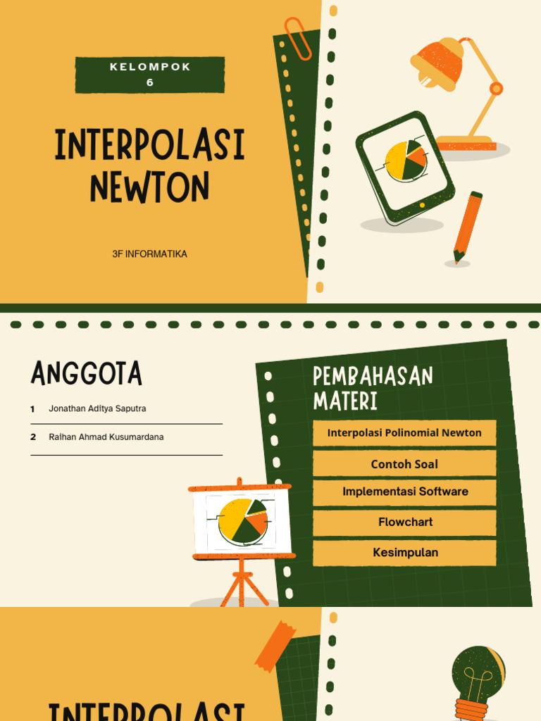 Interpolasi Polinomial Newton | PDF