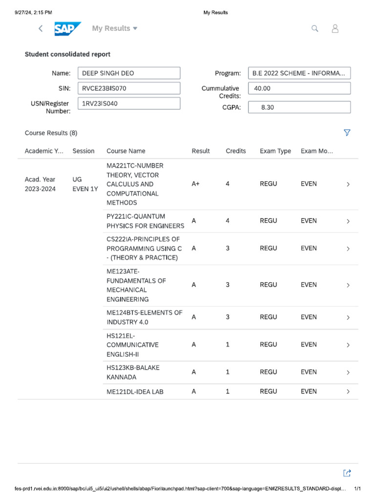 Second Sem | PDF