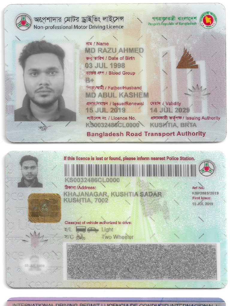 Driving Licence | PDF
