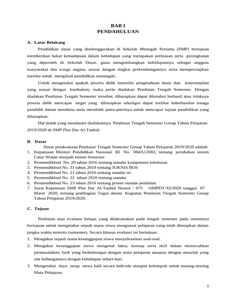 PROKER PTS Genap | PDF