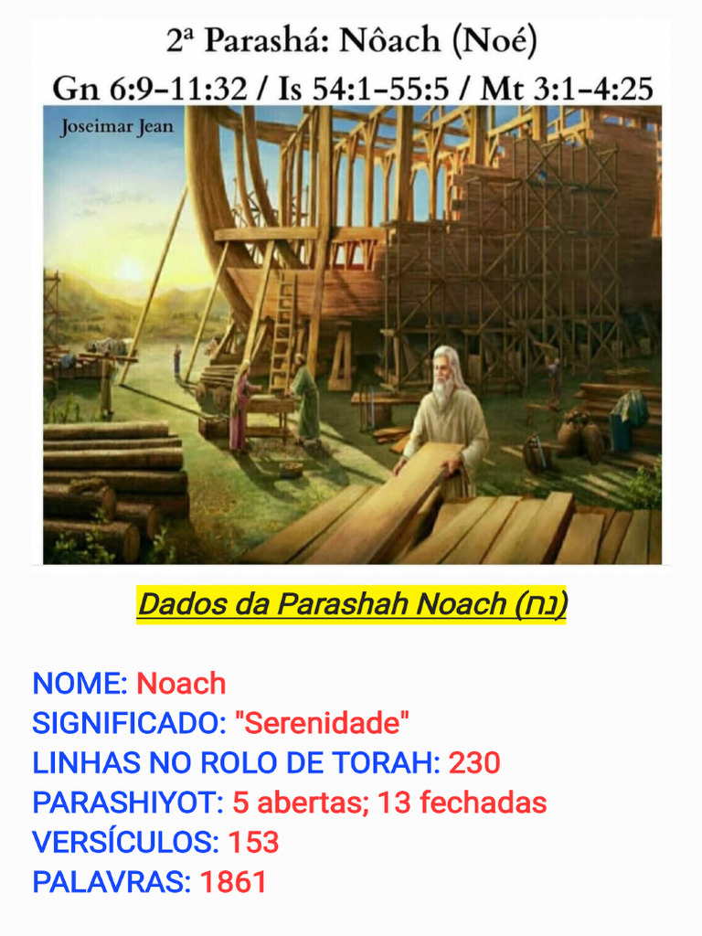 2° Parashah Noach (Ed) | PDF