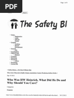 Heinrich's Accident Triangle | PDF | Safety | Occupational Safety And ...