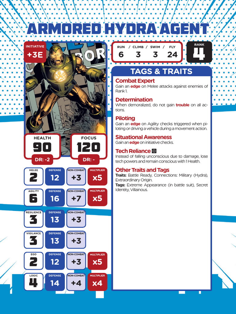 Marvel Multiverse RPG Initiative Cards 1 | PDF