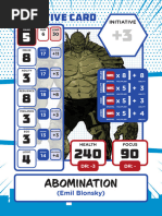 Marvel Multiverse Character Sheet - Fillable | PDF | Spider Man ...