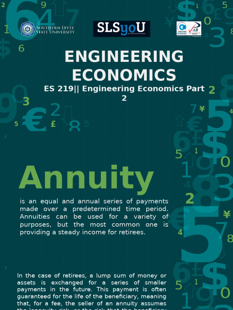 SPLM 2 Engineering Economics Part 2 | PDF | Present Value | Interest