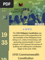 Overview of the 1935 Philippine Constitution | PDF | Judiciaries ...