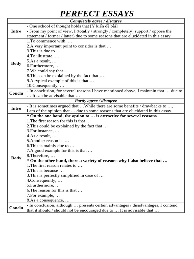 Perfect Essays | PDF | Reason