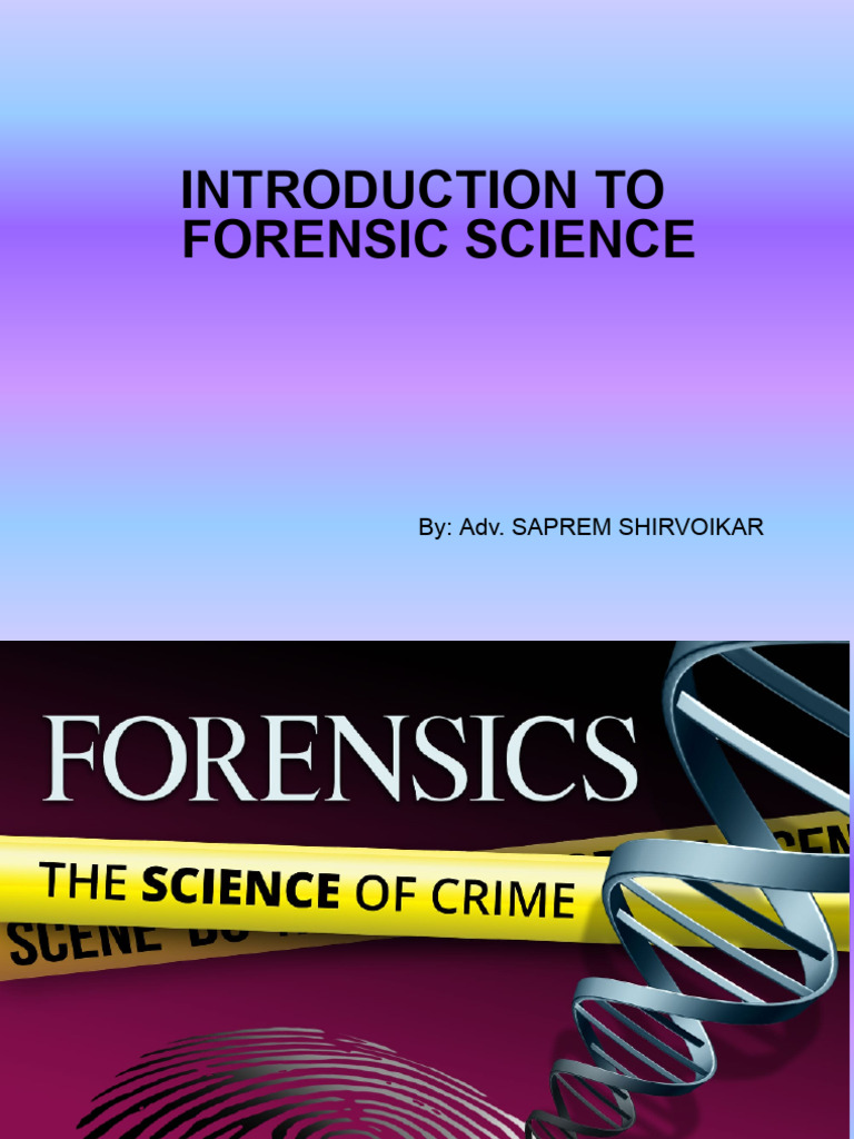 On Science | PDF | Forensic Science | Crime Scene