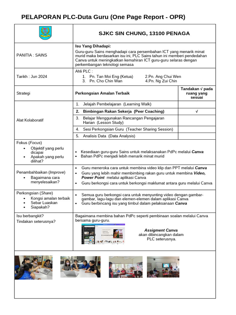 Peningkatan Kemahiran ICT Guru Sains dengan Canva | PDF