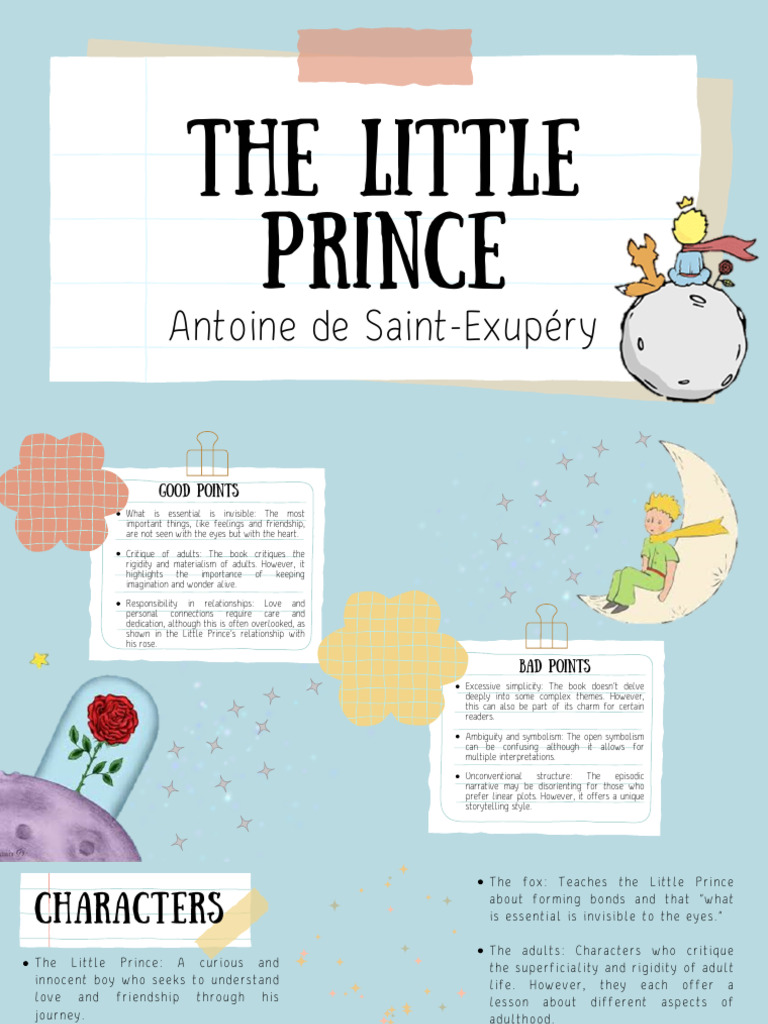 Presentacion Speaking | PDF | The Little Prince