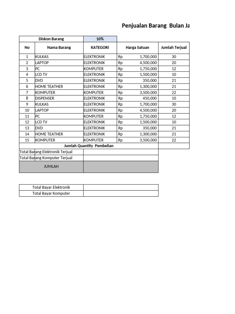 Rumus Sumif, Statistika Dan Matematika Dasar | PDF | Komputer Rumus Sumif, Statistika Dan Matematika Dasar | PDF | Komputer