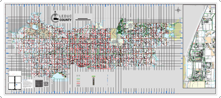Leduc County Map | PDF