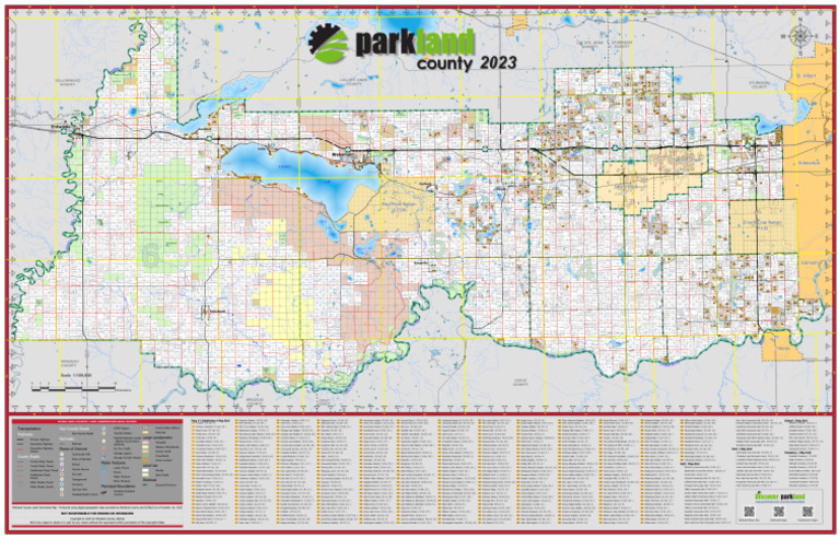 Parkland County Map | PDF