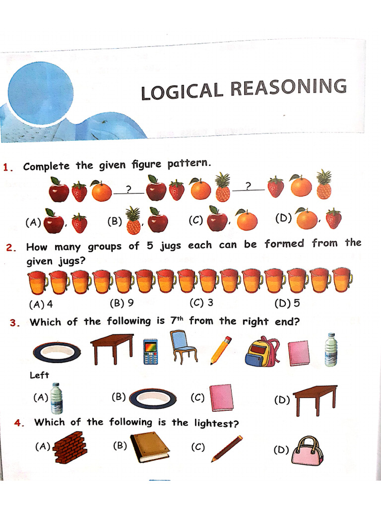 Logical Reasoning Ws | PDF