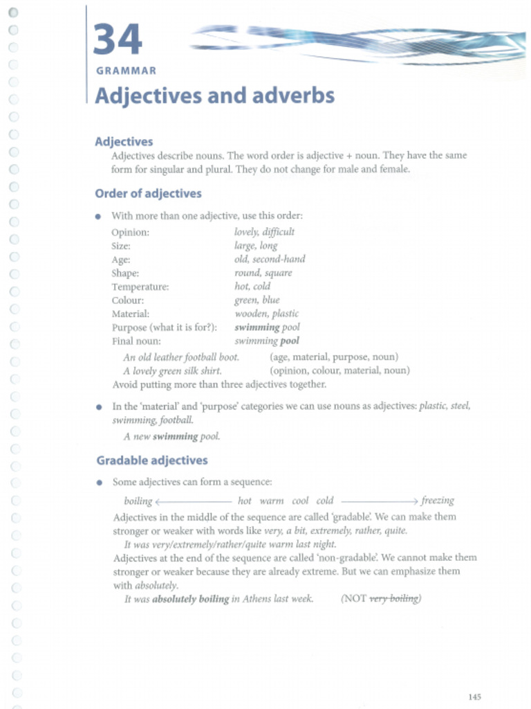 Intermediate Language Practice - Grammar Points 34-46 | PDF