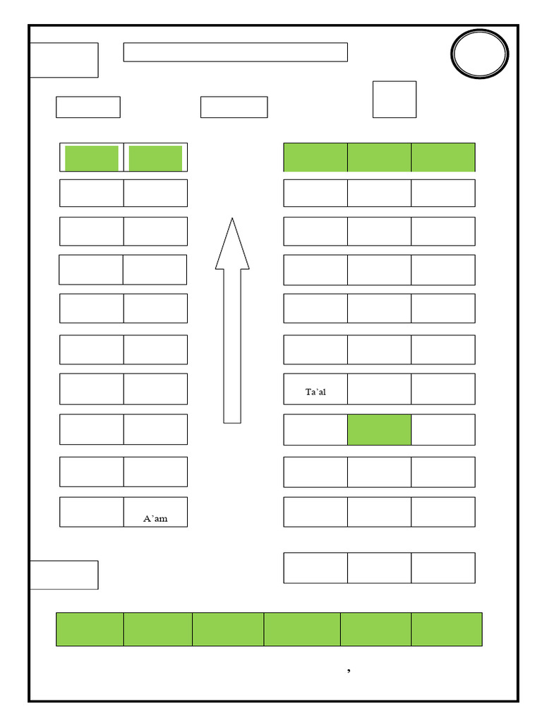 DENAH KURSI BUS - 1 PUTRA SC 2024 | PDF