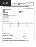 IT Asset Request Form Template | PDF