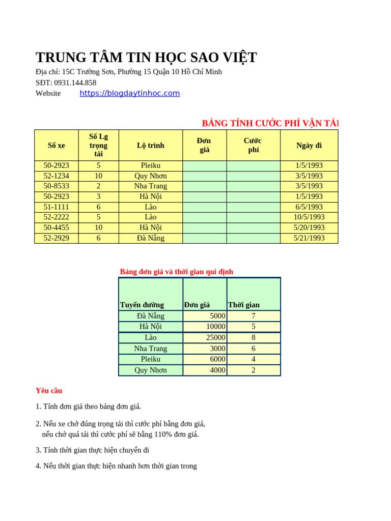 Nang Cao - Bai Tap 6 | PDF