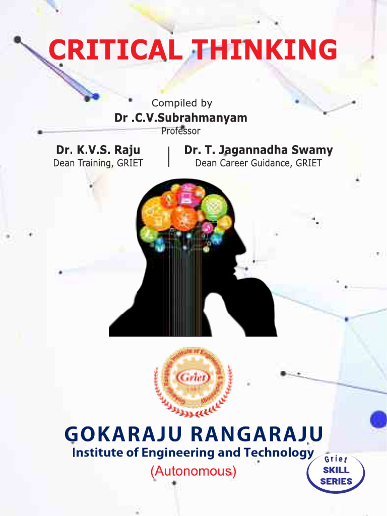 Critical Thinking Skills-1 | PDF