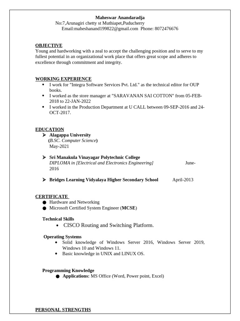 My Resume Mahesh 2023 | PDF | Art