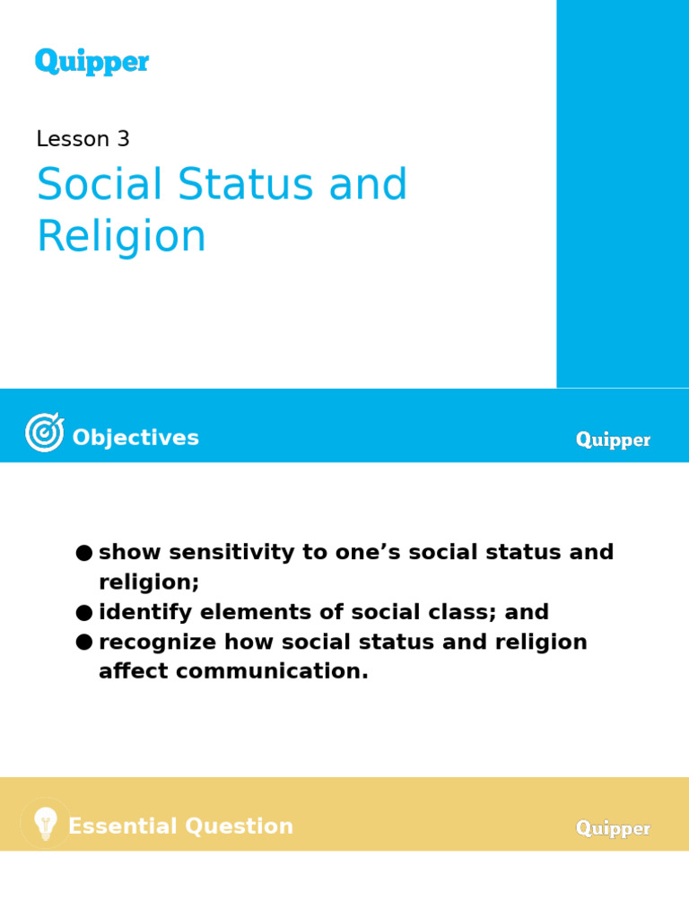 Religion and Social Status in Communication | PDF | Shinto | Social Status
