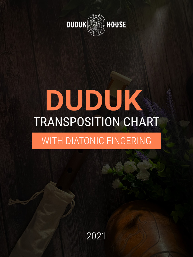 Dudukhouse - Duduk Transposition Chart | PDF