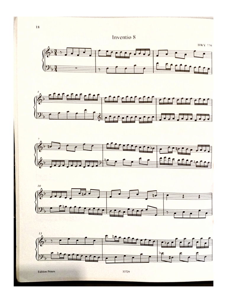 Inventio 4,8,13 | PDF