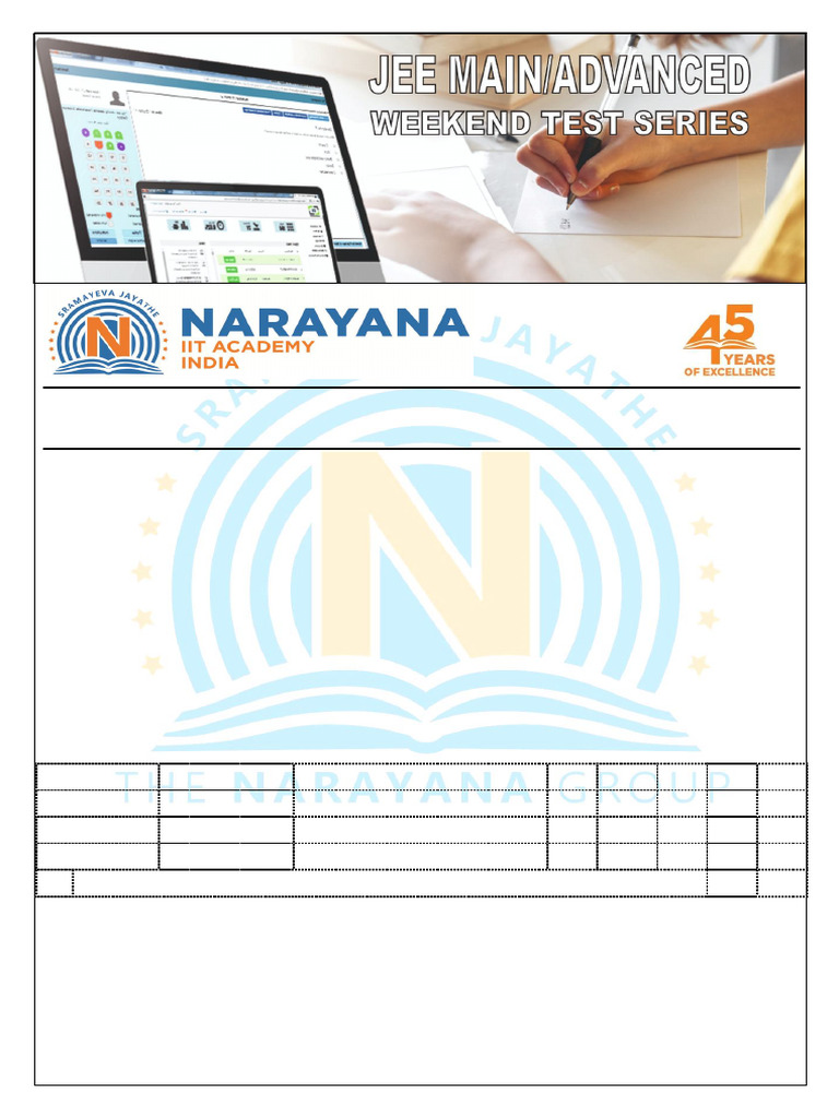 04-10-24 Cluster-2 (4yrs) Phase-I Ncert Test-16 QP 9th A-Star | PDF ...