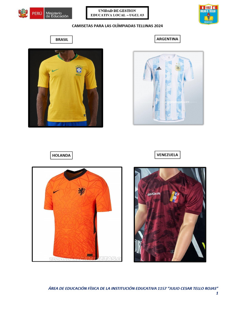 Camisetas Olímpiadas 2024 | PDF