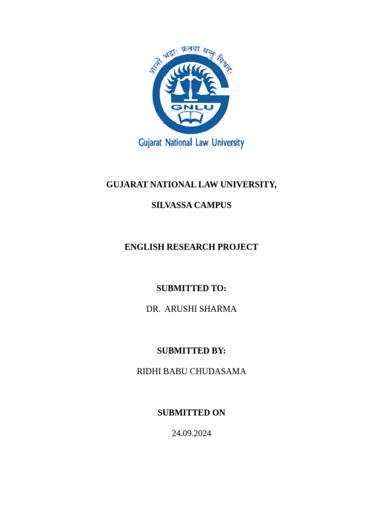 English Research Project Ridhi | PDF | Woman | Gender Pay Gap