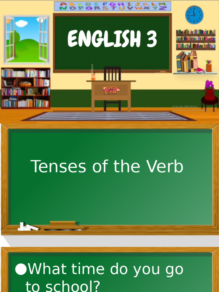 COPY OF ENGLISH3_Q2_W2_DAY 1-3 | PDF | Verb | Grammatical Tense