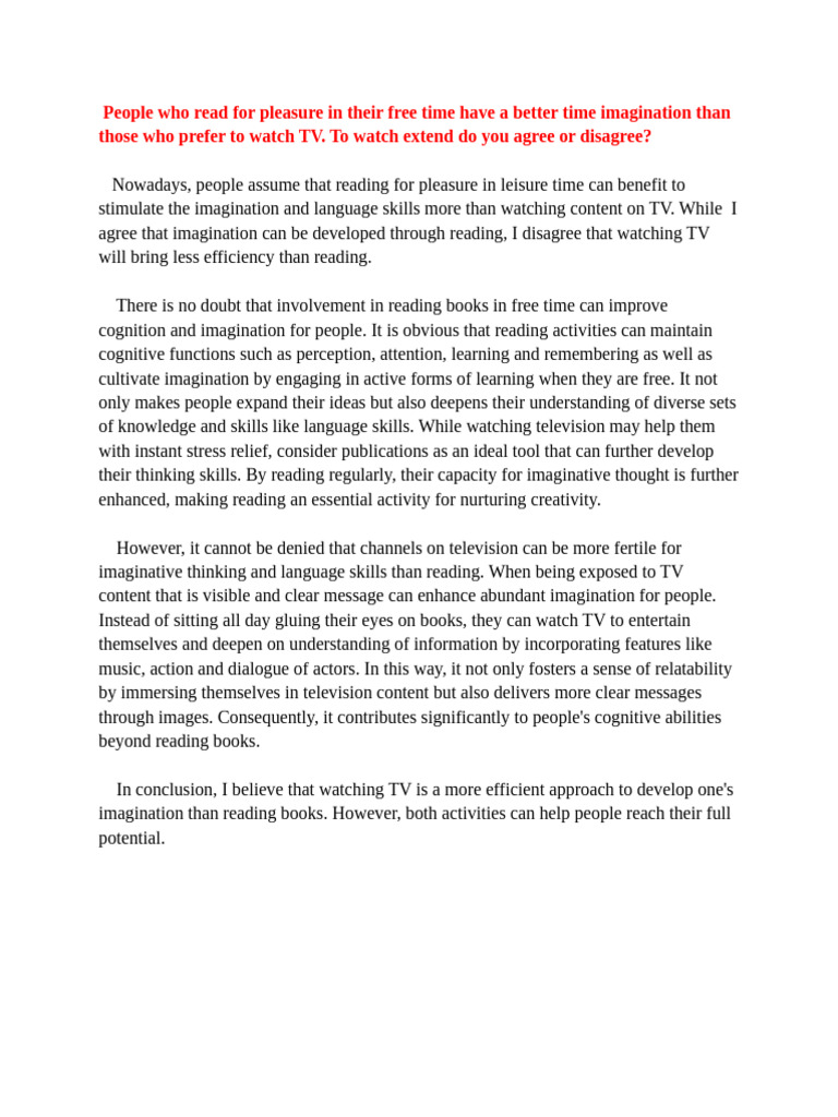 Reading or Watching | PDF