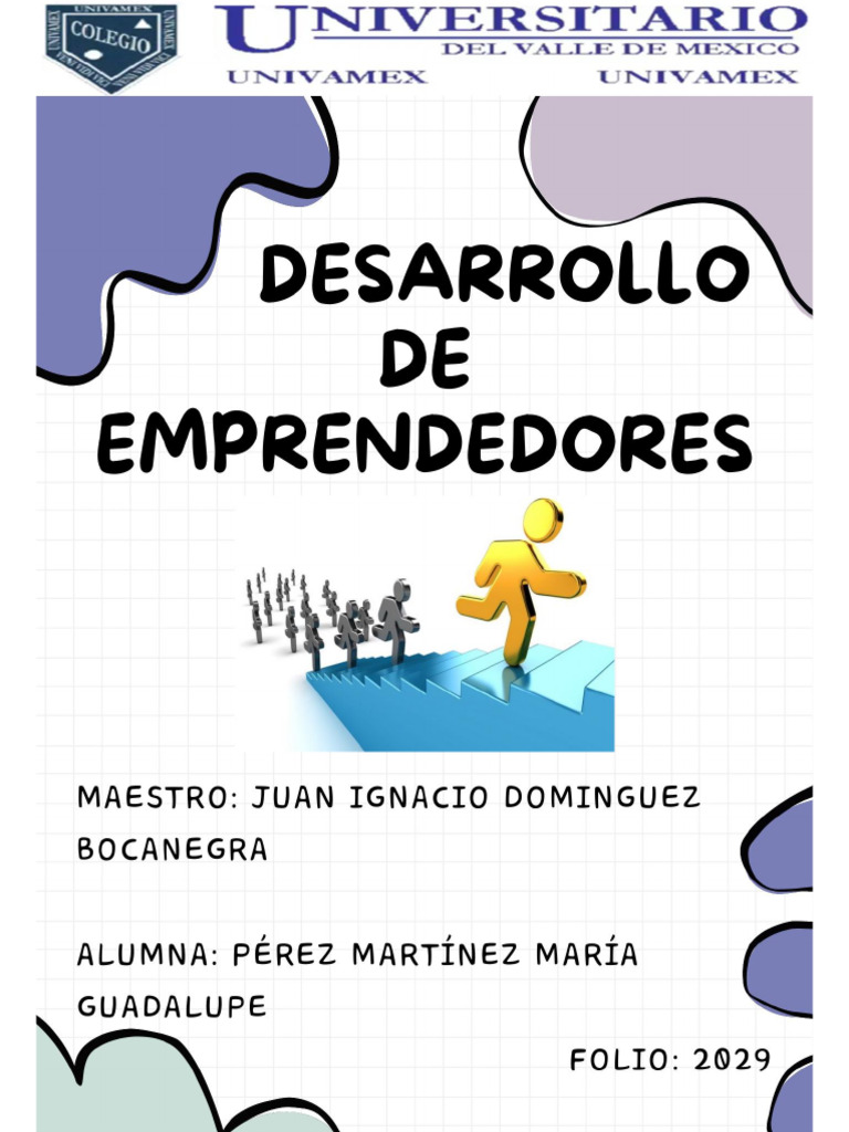 DESARROLLOEMPRENDEDORES.TAREA3 | PDF | Business | Negocios económicos