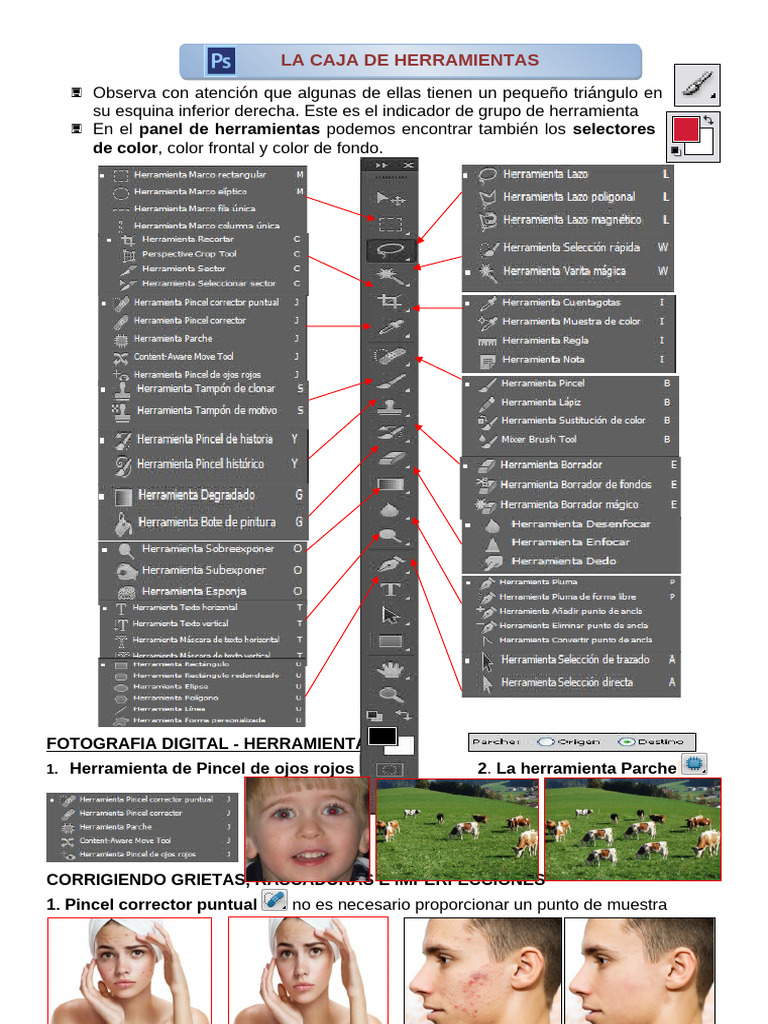 FICHA BARRA DE HERRAMIENTAS PS | PDF