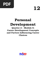 Personal Development: Quarter 2 - Module 2 | PDF | Leadership | Leadership