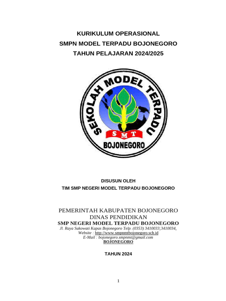 Kos SMPNMT 24-25 Edit Terakhir | PDF