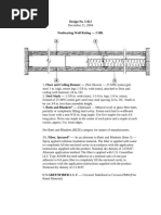 Fire Resistance Ratings - ANSI/UL 263: Design No. U305 | PDF | Drywall | Framing (Construction)