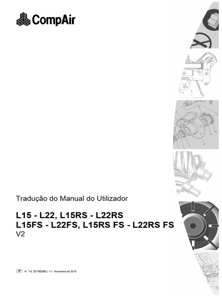 L15 - L22 Manual Português | PDF | Máquinas | Tecnologias de gás