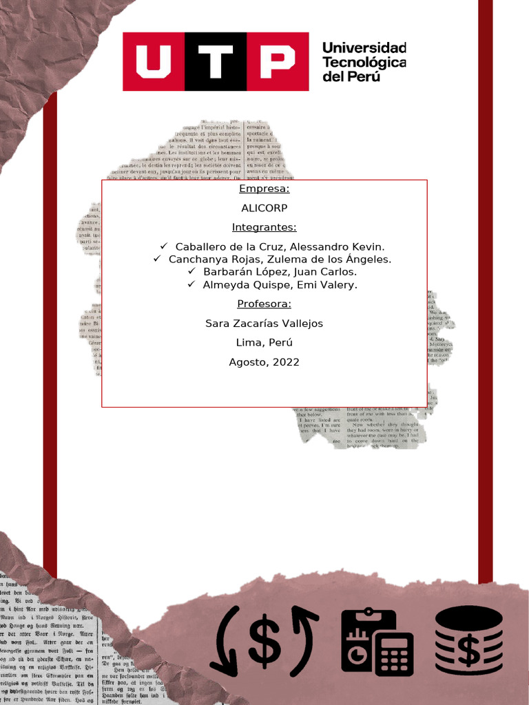 PC01 - Contabilidad Financiera - Grupo01 | PDF | Economias | Dinero