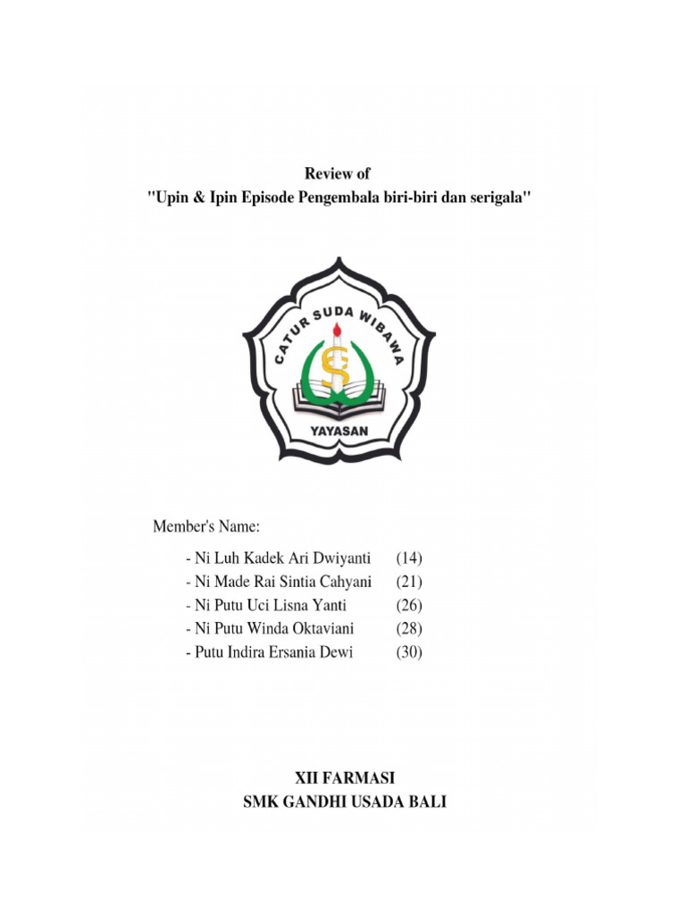 Handout Group 3 | PDF