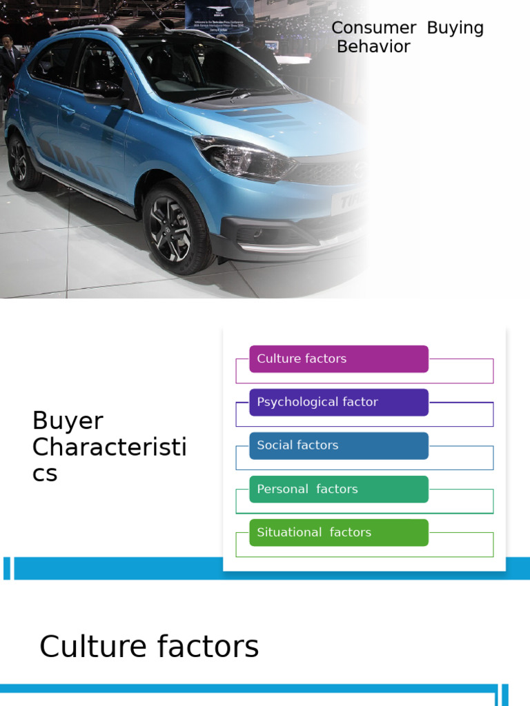 Consumer Buying | PDF | Behavior | Car