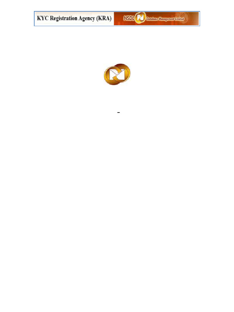 Manual For KYC Modification | PDF | Software | Computing