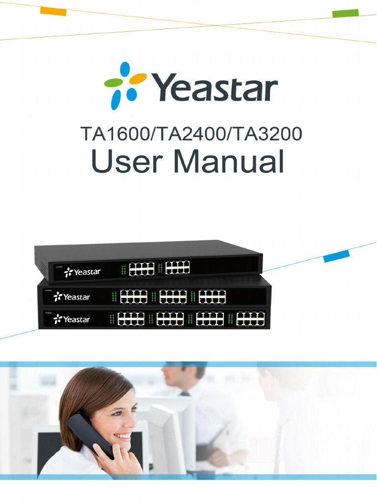 Yeastar TA1600 TA2400 TA3200 User Manual en | PDF | Session Initiation ...