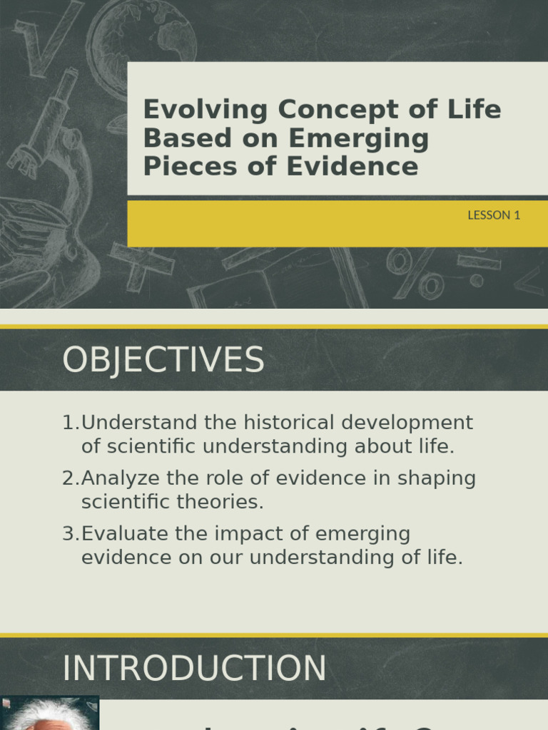 LESSON 1 (WEEK 1) | PDF | Life | Heredity