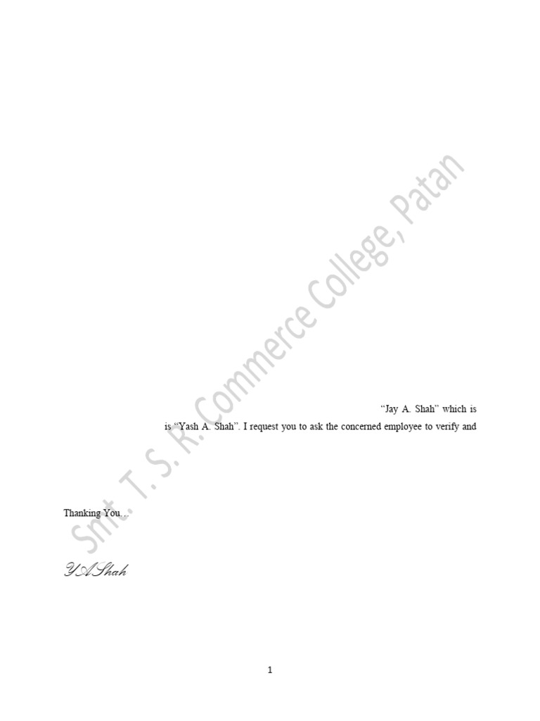 BANKING LETTERS | PDF | Personal Finance | Financial Services