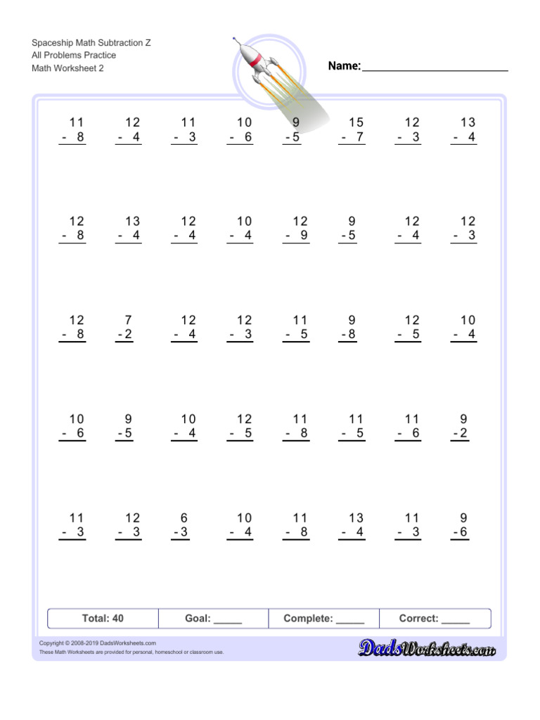 Spaceship Math Z v2 | PDF