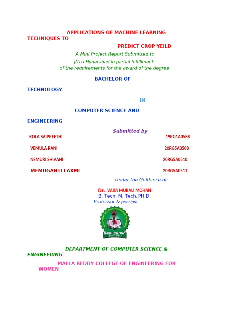 Final Document | PDF | Machine Learning | Unified Modeling Language